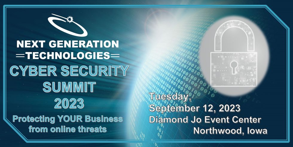 Join Us at the 1st NGT Cyber Security Summit! | Next Generation Technologies